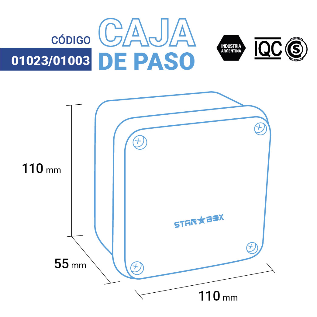 Cajas de Paso fabricante Materiales Electricos Argentina Zona Oeste